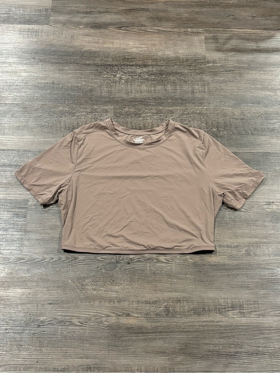 SKIMS | Tops | Skims Cropped Tee In Taupe | Poshmark
